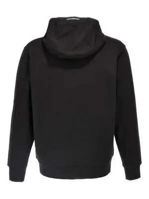 C.P. COMPANY Logo Cotton Hoodie - Multicolor