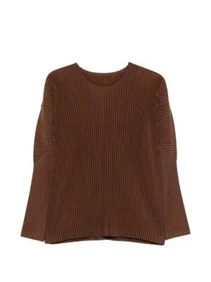 Issey Miyake Pleated T-shirt - Multicolor