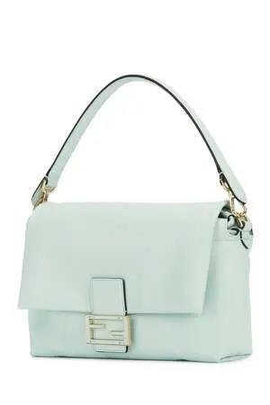 Fendi Mamma Baguette Bag In Nappa Leather - Multicolor