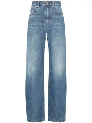 Brunello Cucinelli Denim Cotton Jeans - Multicolor