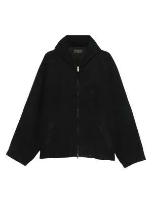 Balenciaga Flanned Hooded Jacket - Multicolor