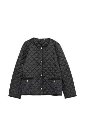 Max Mara Quilted Coat - Multicolor
