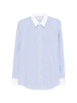 Celine Striped Cotton Shirt - Multicolor