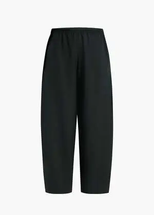 Khaite Roma Wool Pant - Black