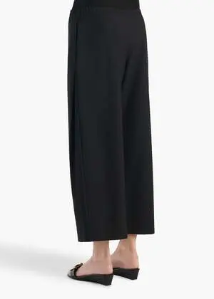 Khaite Roma Wool Pant - Black