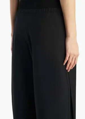 Khaite Roma Wool Pant - Black
