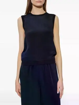 Max Mara Ginseng Ribbed-knit Silk Sweater