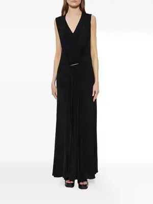 Sportmax Fervida Draped Sleeveless Dress