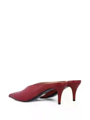 Stella McCartney Pointed-toe V-cut Mules