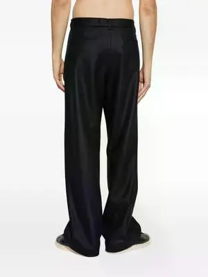 JIL SANDER Pleated Wool Trousers