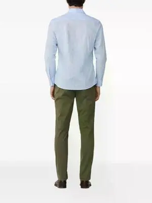 HACKETT LONDON Bengal-stripe Knightsbridge-collar Shirt