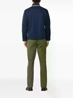 HACKETT LONDON Harrington Logo-embroidered Jacket