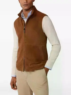 HACKETT LONDON Suede Gilet