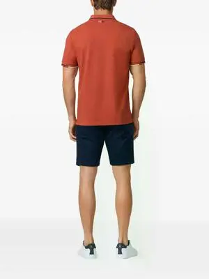 HACKETT LONDON Tipped Jacquard Polo Shirt