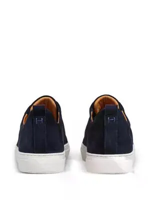 HACKETT  Vision Suede Slip-on Sneakers