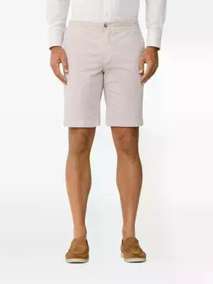 HACKETT LONDON Elasticated-waistband Chino Shorts - Neutrals