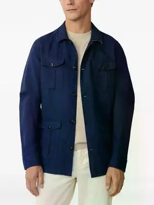 HACKETT LONDON Patch-pocket Overshirt