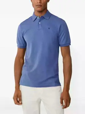 HACKETT LONDON Logo-embroidered Slim-fit Polo Shirt