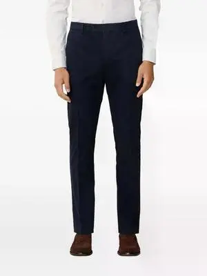 HACKETT LONDON Kensington Slim-fit Trousers - Blue