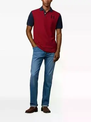 HACKETT LONDON Logo-embroidered Polo Shirt