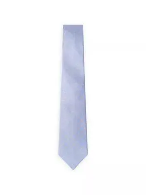HACKETT LONDON Dot Print Neck Tie - Blue