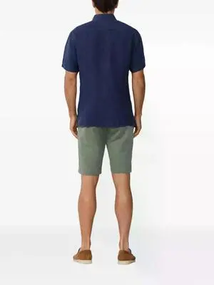 HACKETT LONDON Garment-dyed Linen Shirt