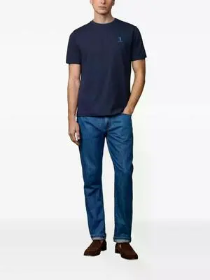 HACKETT LONDON Heritage Number-embroidered T-shirt
