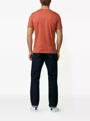 HACKETT LONDON Logo-print Cotton T-shirt - Red