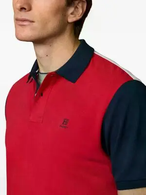 HACKETT LONDON Heritage H Colour-block Polo Shirt