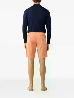 HACKETT LONDON Garment-dyed Cotton Shorts