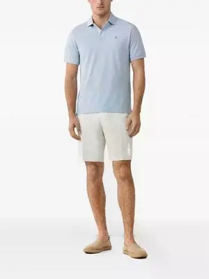 HACKETT  Logo-embroidered Piqué-knit Polo Shirt