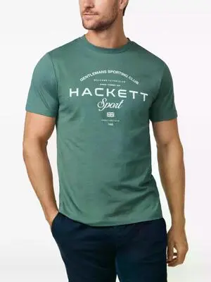 HACKETT LONDON Logo-print T-shirt - Green
