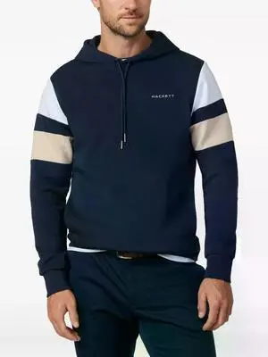 HACKETT LONDON Resort Stripe-detail Hoodie