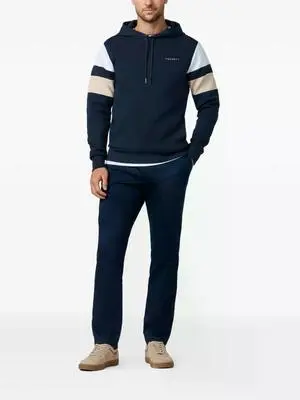 HACKETT LONDON Resort Stripe-detail Hoodie