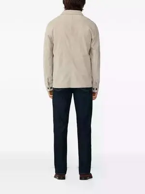 HACKETT LONDON Suede Overshirt