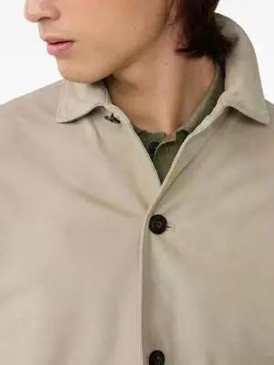 HACKETT LONDON Suede Overshirt