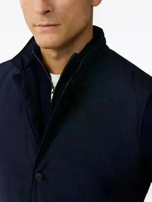 HACKETT LONDON Quilted Knit-back Gilet