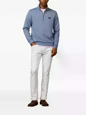 HACKETT LONDON Heritage Quarter-zip Sweater