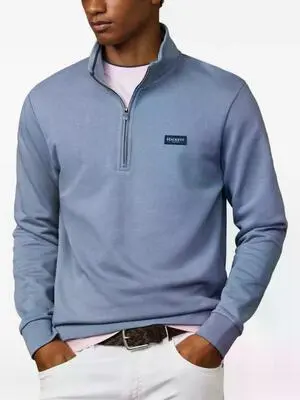 HACKETT LONDON Heritage Quarter-zip Sweater