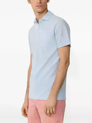 HACKETT LONDON Garment-dyed Pique-knit Polo Shirt