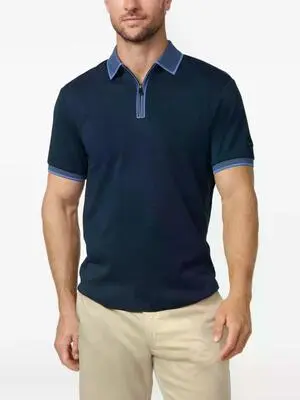 HACKETT LONDON Zip-fastening Polo Shirt