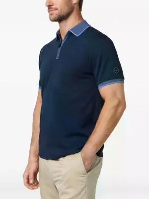 HACKETT LONDON Zip-fastening Polo Shirt