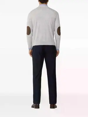 HACKETT LONDON Patch-detail Crew-neck Sweater