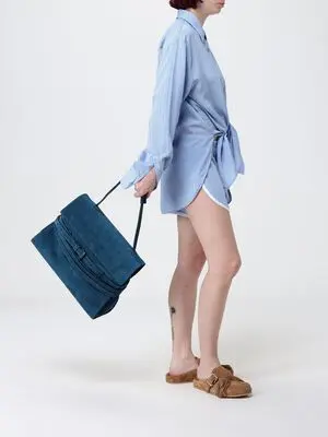 Moschino Suede Handbag