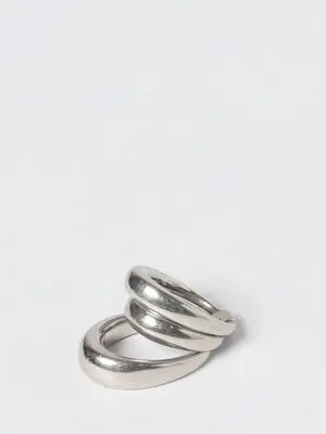 PANCONESI 925 Sterling Blow Solar Band Ring With Engraved Logo