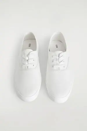 Cos Canvas Plimsoll Sneakers