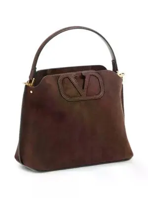 Valentino Garavani Suede Fill Me Handbag