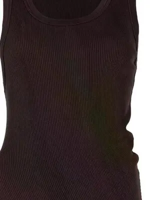 AGOLDE Twisted Poppy Tank Top - Brown
