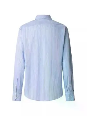 HACKETT LONDON Butcher-stripe-pattern Shirt