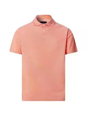 HACKETT LONDON Embroidered-logo Polo Shirt - Orange